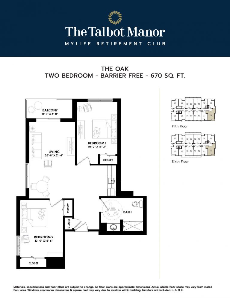 SUITES - Talbot Manor